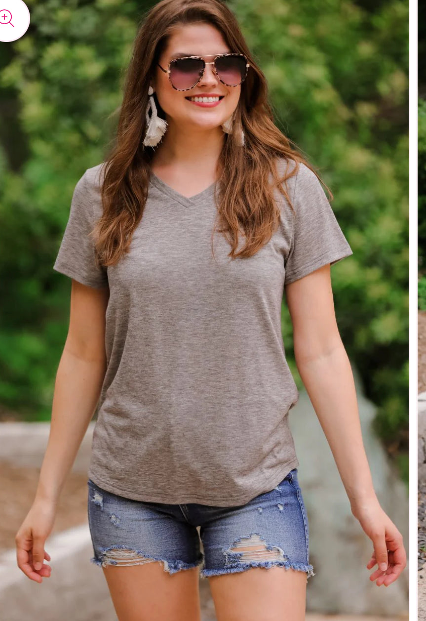 Jess Lea Basic Tee – Hickory Ridge Boutique